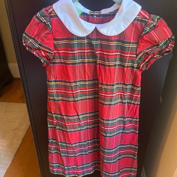 Classic Whimsy | Dresses | Classic Whimsy Size 5 Red Plaid Peter Pan ...